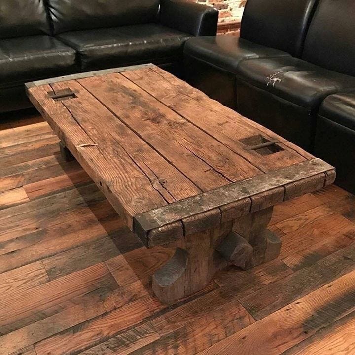 How to Build a Rustic Coffee Table: A Complete Step-by-Step Guide | by ...