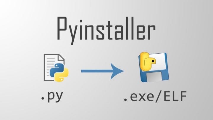Python3 .py .exe yapma | Pyinstaller kullanımı | by Enes HAZIR | Medium