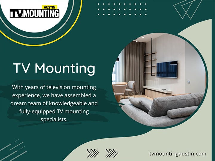 TV Wall Mounting. Bring Home Theater System to Life with… | by Tv ...