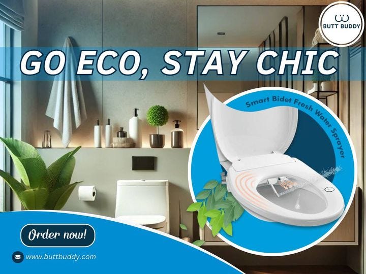 Butt Buddy Suite - buttbuddybidetgo - Medium