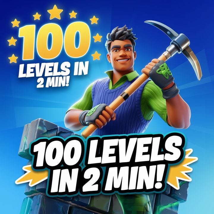 Title: Earn 950k XP Per Minute in Fortnite with this Simple AFK Glitch ...