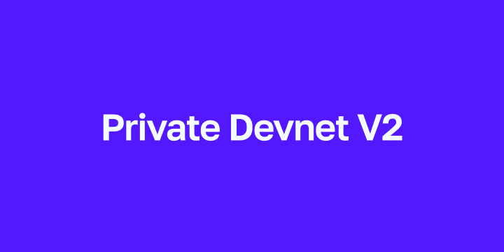 I translate to Germany the article(Private Devnet V2: EVM Support and ...