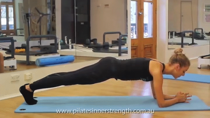 Plank Variation — Pilates Exercise To Strengthen Your Core & Shoulder ...