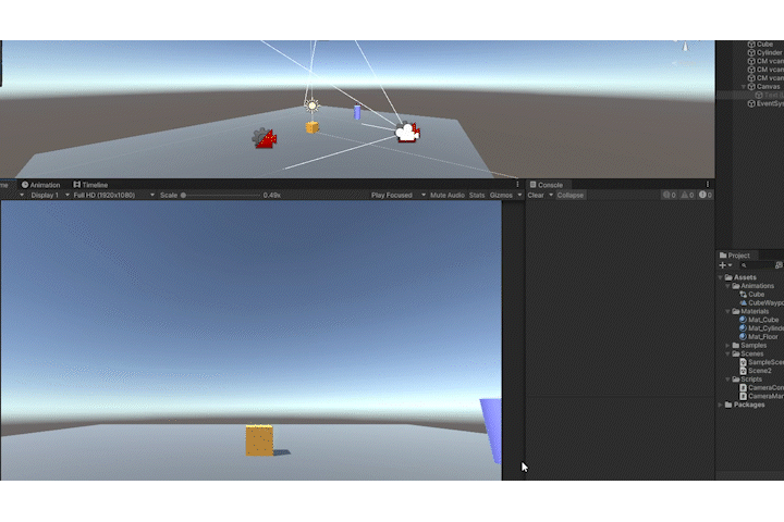 Make Interactive Cameras Using Cinemachine and C# | by Ricardo Miranda ...