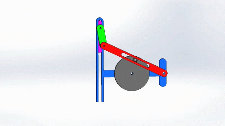 Crank and Slotted link Mechanism-Quick return Mechanism | by ...
