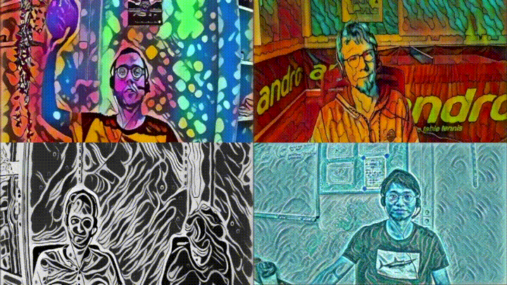 Fancy and custom Neural Style Transfer filters for video conferencing ...