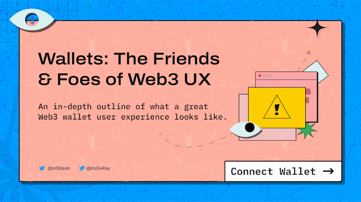 Wallets: The Friends & Foes of Web3 UX | by Sitesh Kumar Sahoo | Medium