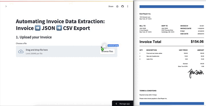 [Upstage DocVision#2] Automating Invoice Data Extraction: Invoice ️ JSON ️ CSV Export | by Soo ...