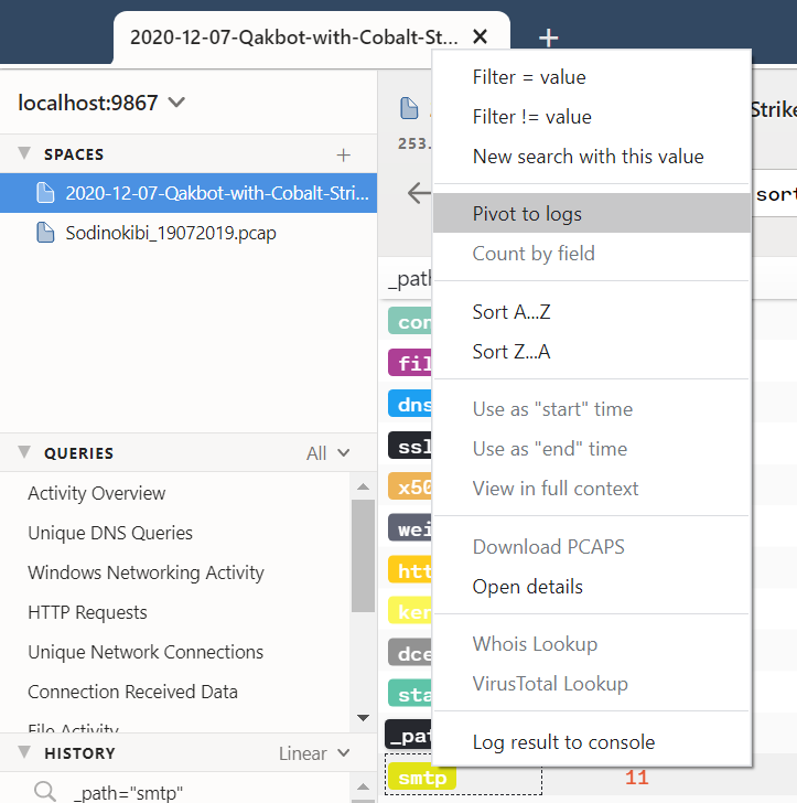 Analyzing Qakbot using Brim’s No-code threat hunting | by Oliver ...