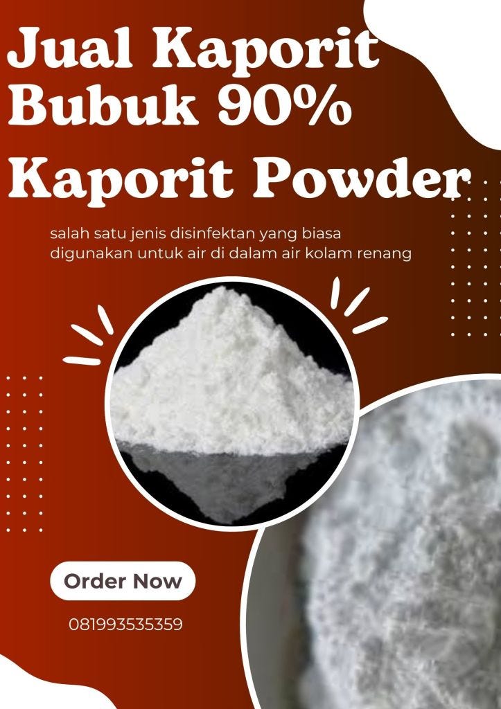 jual Kaporit Bubuk 90% Kaporit Powder Penggunaan dan Manfaat HUB ...