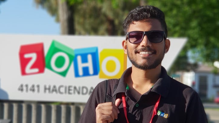My Zoho Story: College to Zoho. I had 9 arrears in college but I was ...