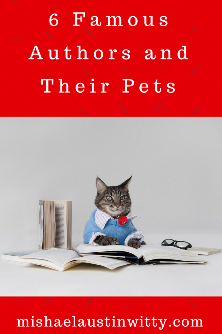 6 Famous Authors and Their Pets. **This post contains affiliate links ...