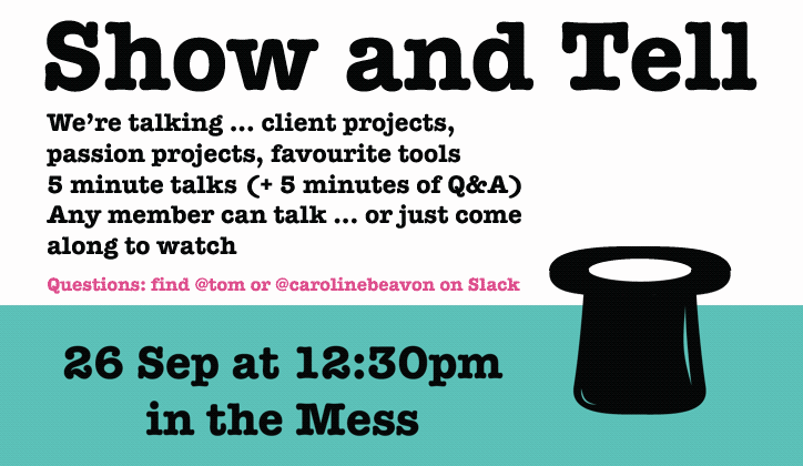 News: Tidy up and Show & Tell soon | by Paul Silver | The Skiff