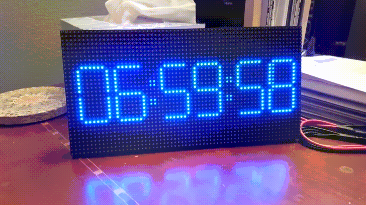 You Can Build Your Own LED Matrix Clock with Morphing Digits | by ...