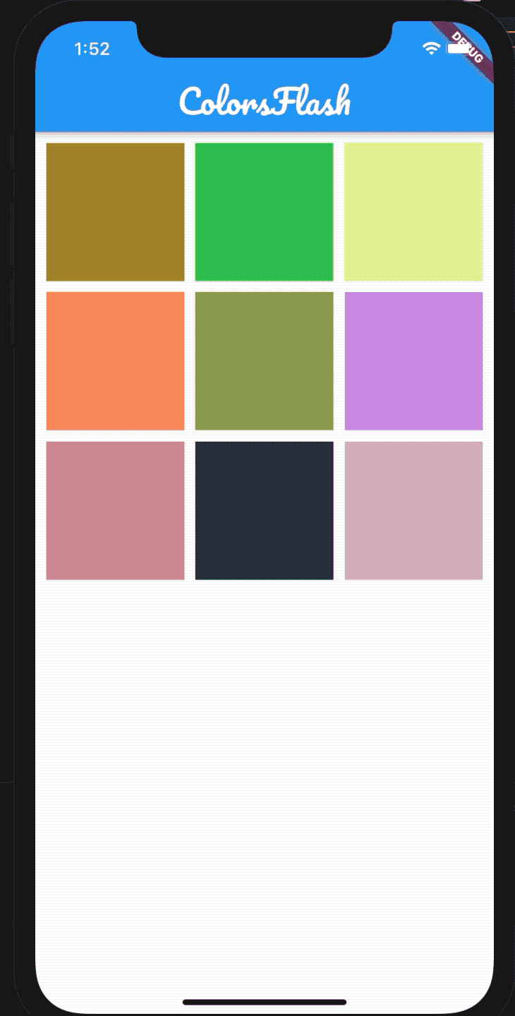 Creating a simple color flashing app with Flutter! | by Eshwar Muthu ...