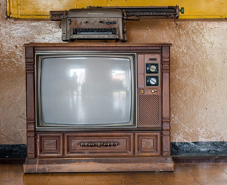 Our First TV Set. Which sometimes spoke French! | by John Welford | the ...