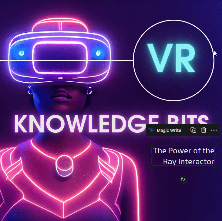 VR Knowledge Bits: The Power of the Ray Interactor | by Eddie Sanchez ...