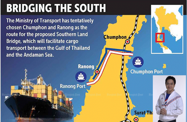 Thailand China to build Kra canal (Thailand’s Suez Canal) through South ...