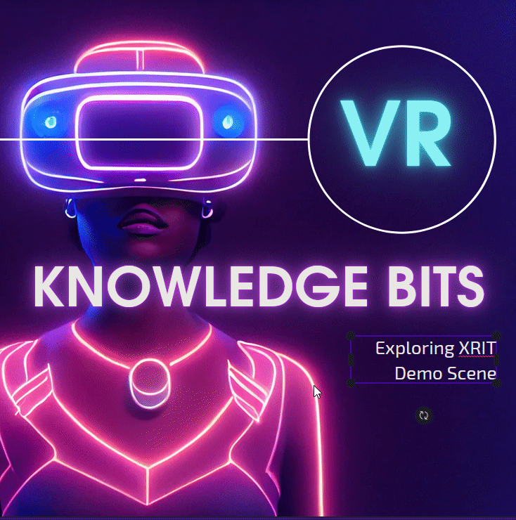 VR Knowledge Bits: Exploring XRIT Demo Scene | by Eddie Sanchez | Medium