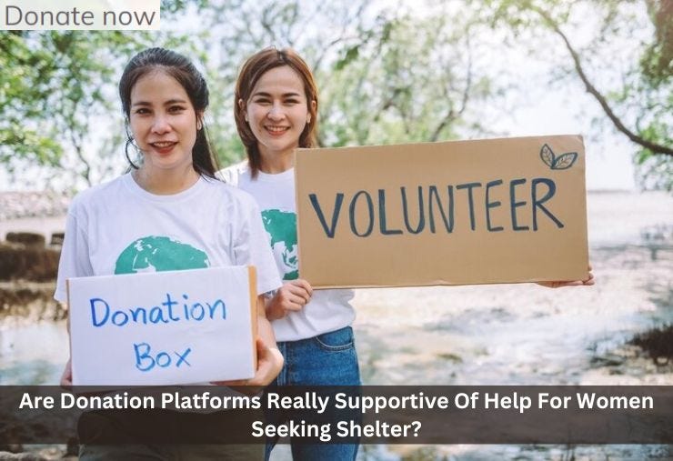 Are Donation Platforms Really Supportive Of Help For Women Seeking ...