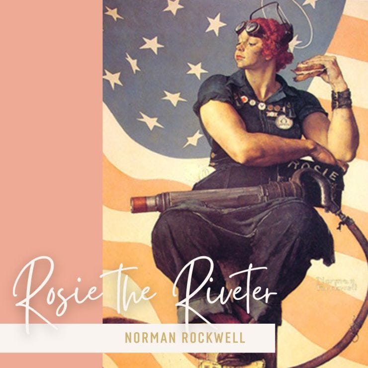 The Story Behind the Changemaker: Rosie the Riveter | by Joyana Peters ...