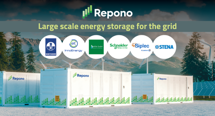 EIT InnoEnergy Launches Repono to Deploy and Operate 100 Gigawatt Hours ...