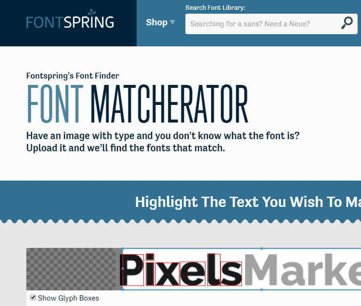 Font Matcherator, Find Fonts in Images | by Alex Ionescu | PixelsMarket ...