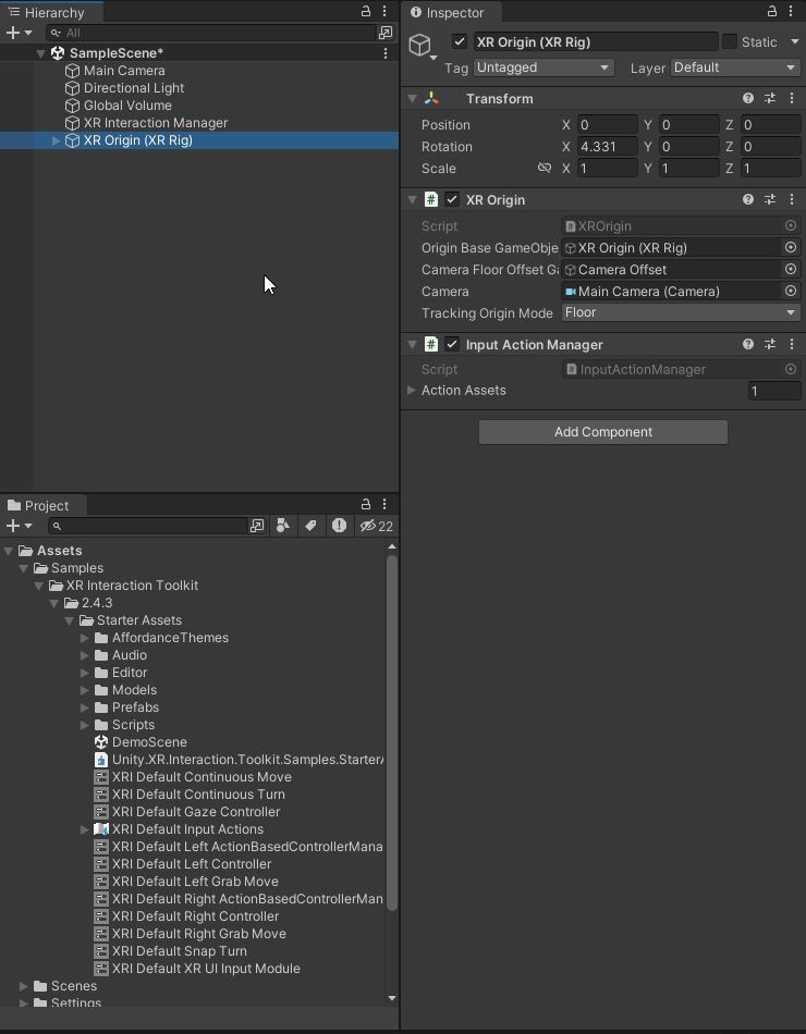 XR Origin, Your Presense in VR. Today, I learned about the XR Origin… | by Michael Lam | Medium