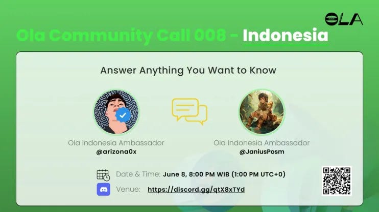 OLA Community Call 008 — Indonesia | by MandalorianX | Jun, 2024 | Medium