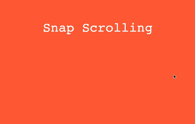 Snap Scroll in React in Less than a Minute | by RANJAN SINGH | Medium
