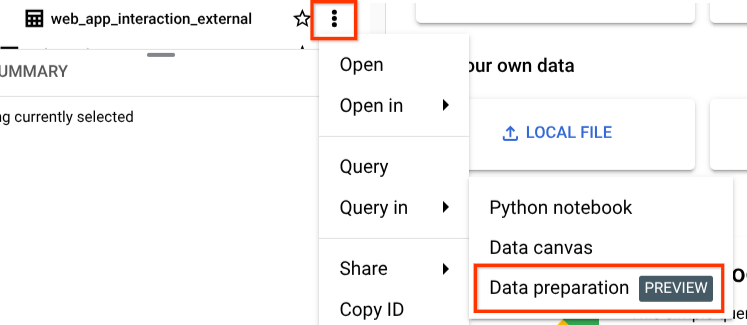 BigQuery data preparation: A Step-by-Step Guide | by Rodrigo Souza | Google Cloud - Community ...