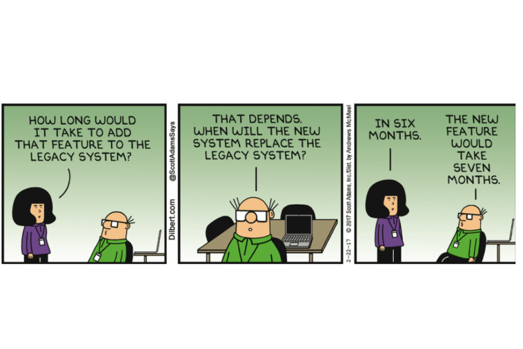 Replacing legacy systems. By definition (in IT), legacy means… | by ...