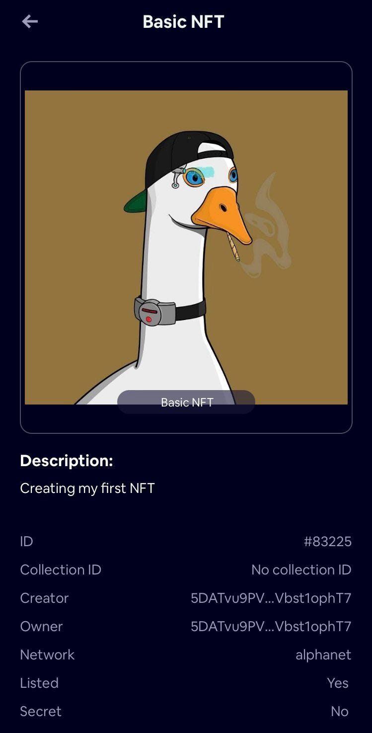 Getting started with the Ternoa SDK — easiest way to mint, query, and sell NFTs. | by Pranjal ...