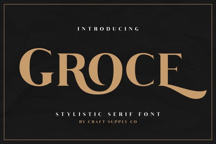 Exploring Stylistic Font For Product Design | by Le Poster | Oct, 2024 ...