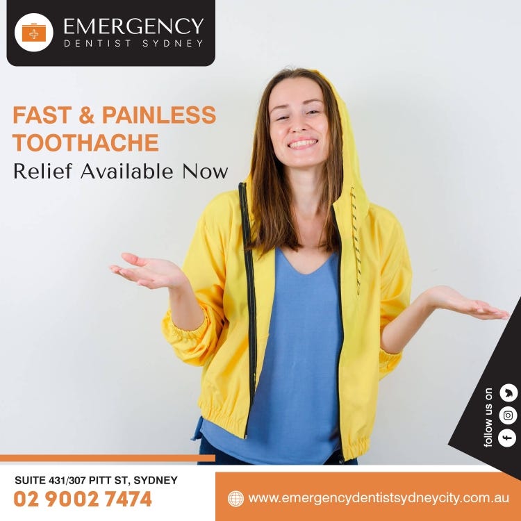 Fast & Painless Toothache Relief Available Now — Emergency Dentist ...