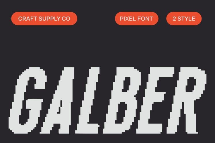 Top 10 Pixel Fonts for Poster Design | by Le Poster | Medium
