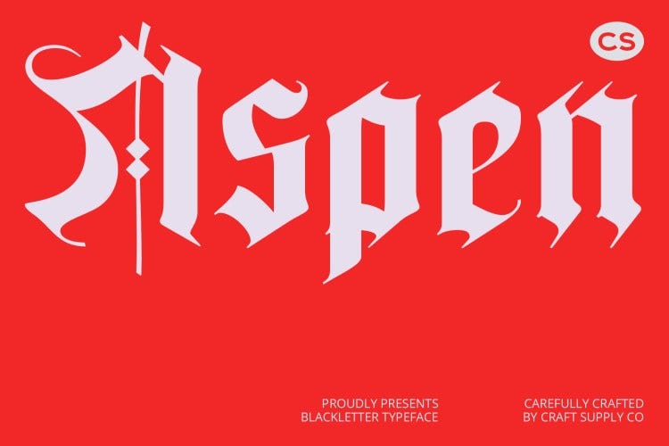 Exploring Blackletter Font For Poster | by Font Repository | Sep, 2024 | Medium