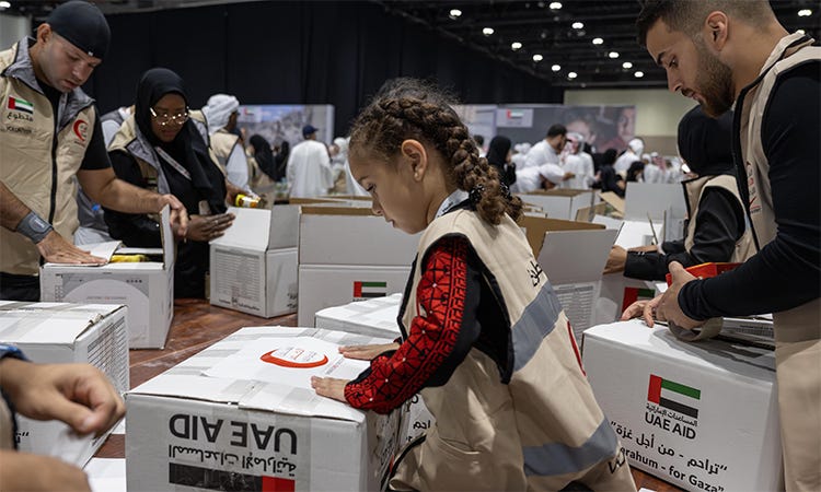 Standing in Solidarity: UAE’s Unwavering Support to the People of Gaza ...