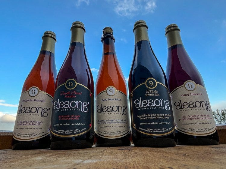 Supporting regional ingredient producers, Alesong Brewing & Blending ...