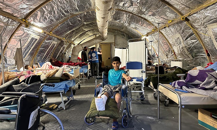 UAE field hospital in Gaza - Abegail Jacob - Medium