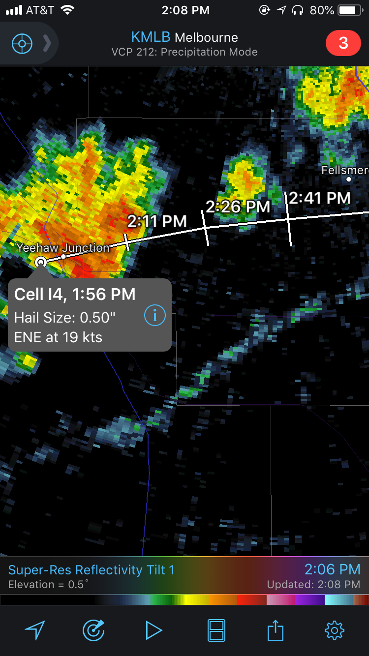 RadarScope: How are Storm Tracks Computed? | by WeatherDecTech | Medium