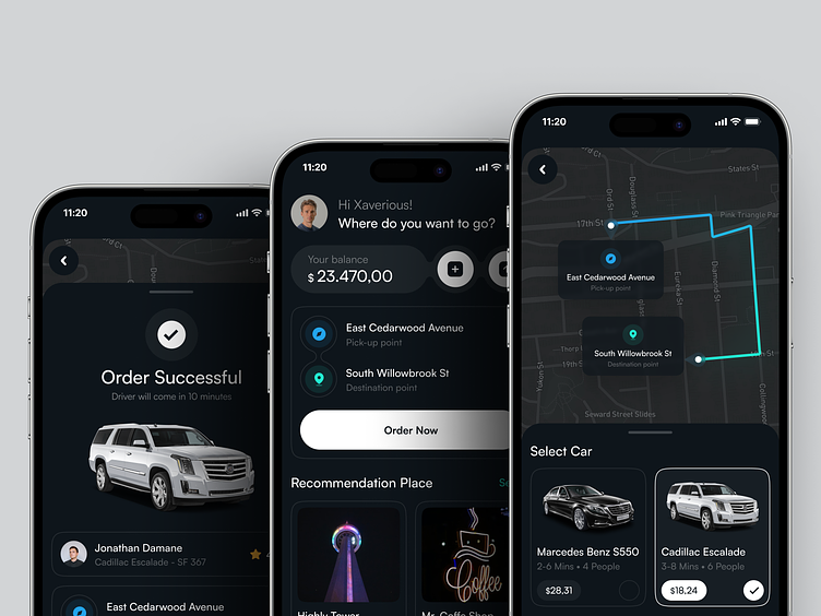 How to Integrate Animated Google Map, Like Uber, Lyft, Didi Chuxing, Ola, Grab, and Yandex Taxi ...