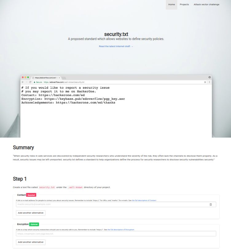 The history of the hackers.txt and security.txt files | by Potherca | Just Eat Takeaway-tech ...