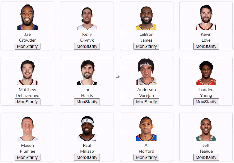 How to create your own NBA MonStars using the sportsdata API and some ...