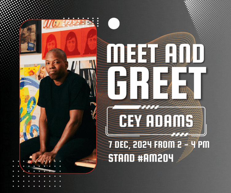 Cey Adams — Meet & Greet | Art Miami 2023 - Burgess Modern ...