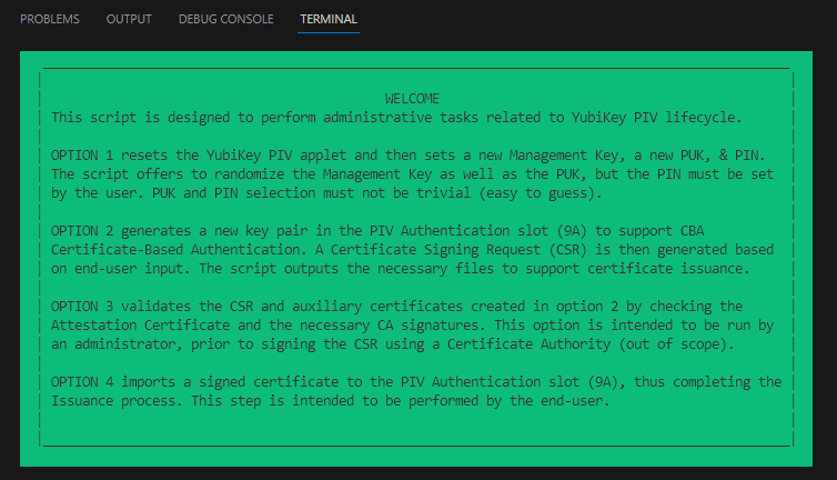 Scripting YubiKey PIV configuration and enrollment with Python | by Jonas Markström | Medium