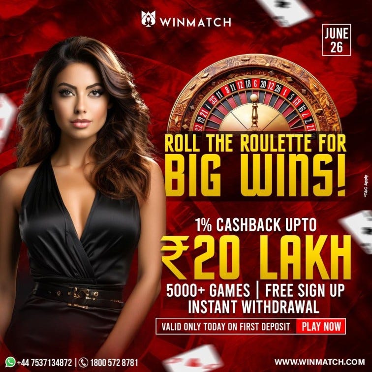 Roll the Roulette for Big Wins with Winmatch! | by Winmatch | Jun, 2024 | Medium