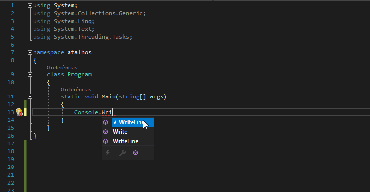 Principais atalhos da IDE Visual Studio | by Moacir Alves | Medium