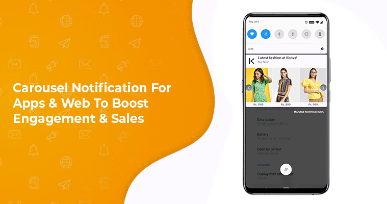 Boost online engagement with carousel based app push notification | by ...