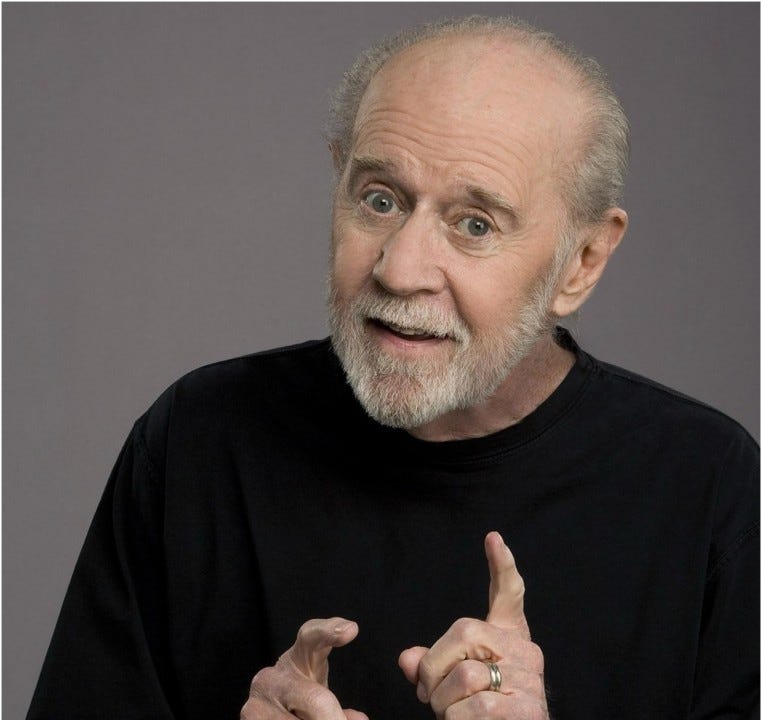 George Carlin and Past Political Humorists Used a Dark Sense of Humor ...